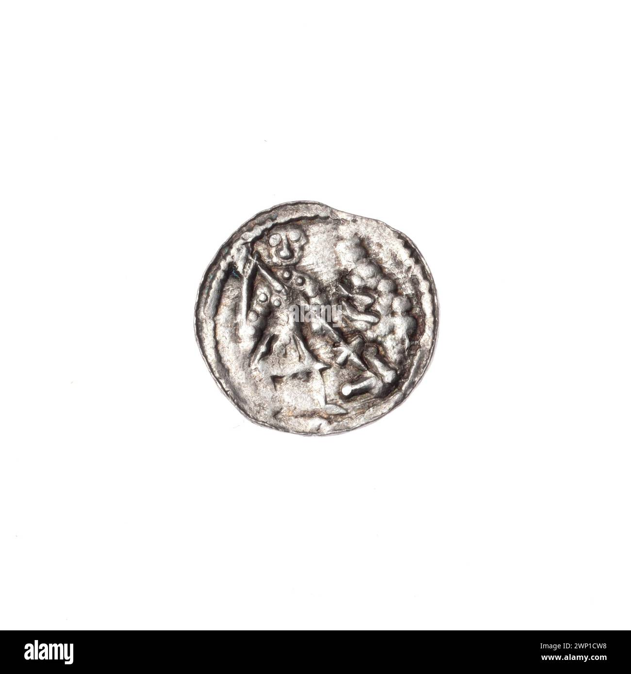 A denarius coin from the reign of Bolesław III Krzywousty (1107-1138 ...