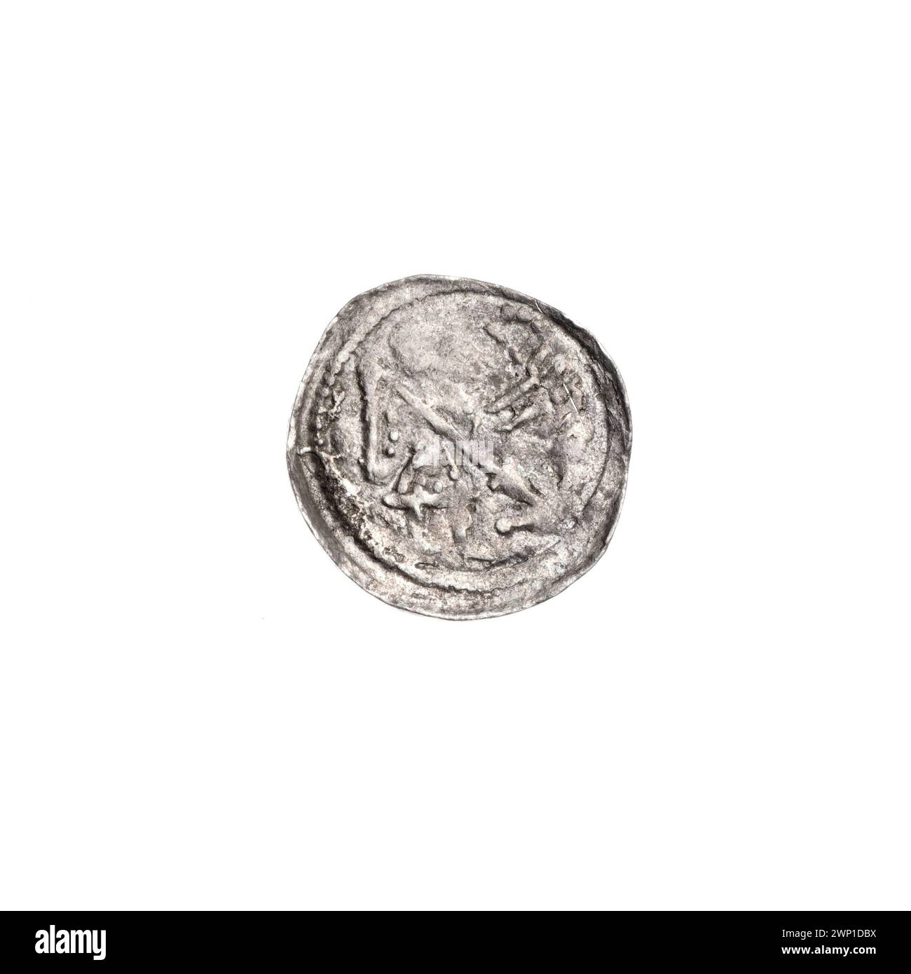 Silver denarius of Polish Prince Bolesław III Krzywousty (1086-1138 ...