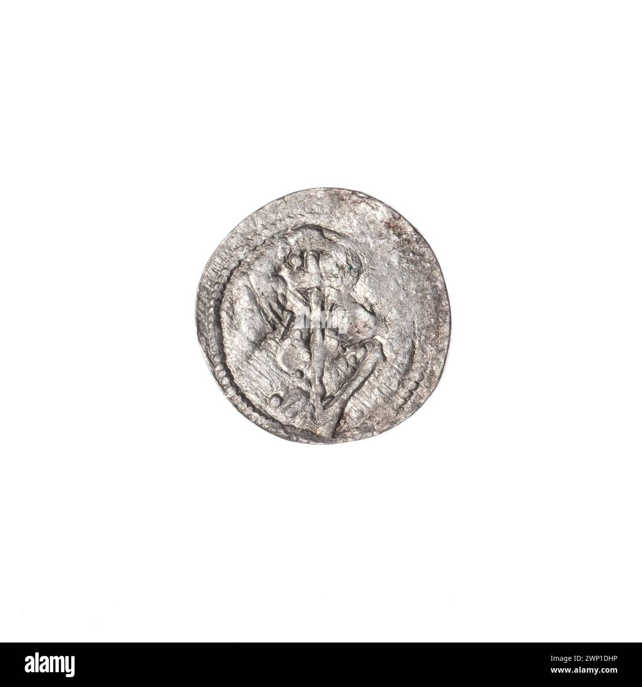 Denarius coin of Bolesław III Krzywousty (1086-1138), minted circa 1125 ...