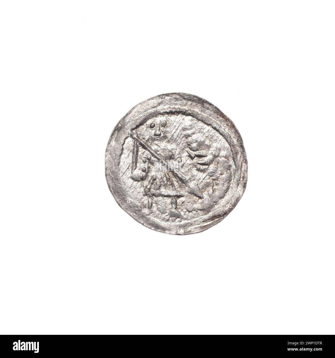 Denarius coin issued under Bolesław III Krzywousty (1107-1138), Polish ...