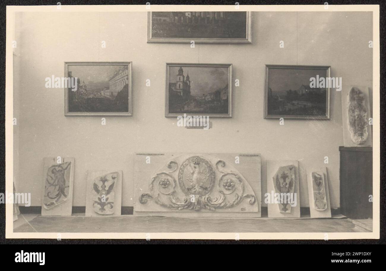 National Museum in Warsaw. Exhibition "Warsaw Oskar", 3 May 1945-28 and ...