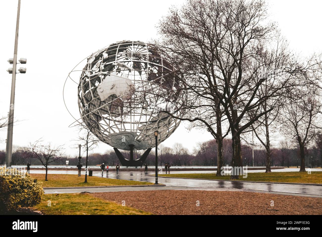 The famous Unisphere located in the Queens neighborhood Stock Photo - Alamy