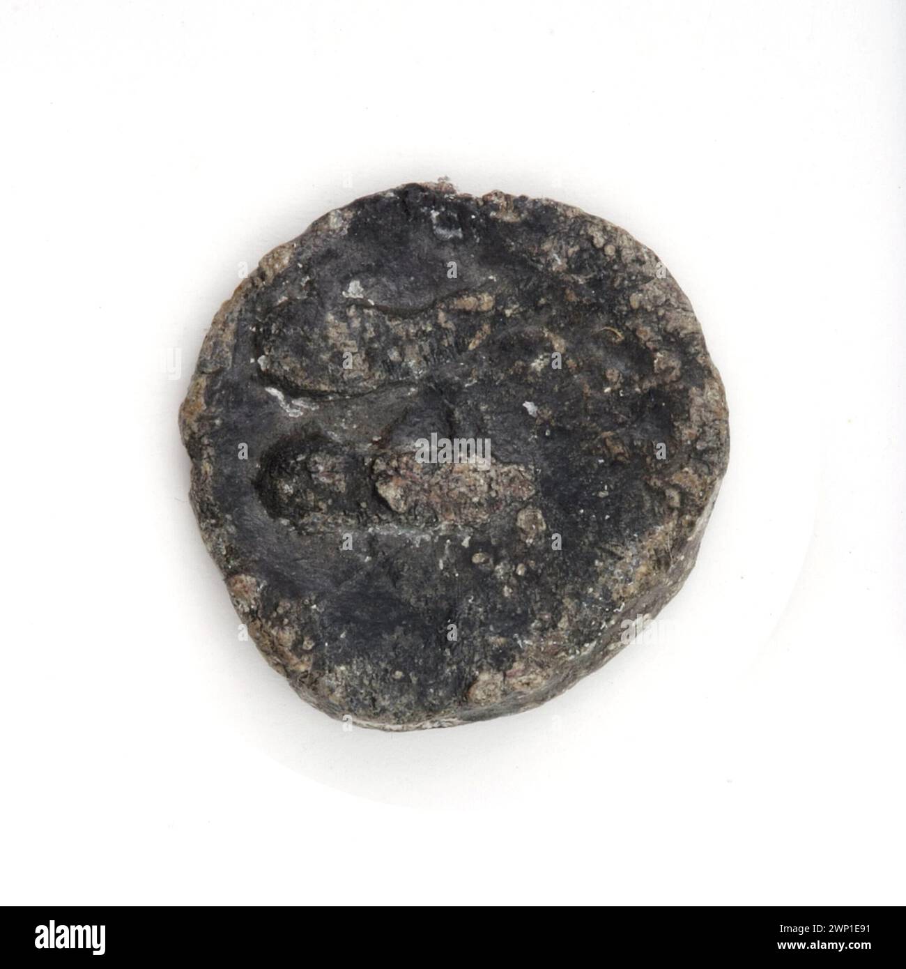 A 2nd century BC Chersonesus tessera showing weapons, a bucranium ...