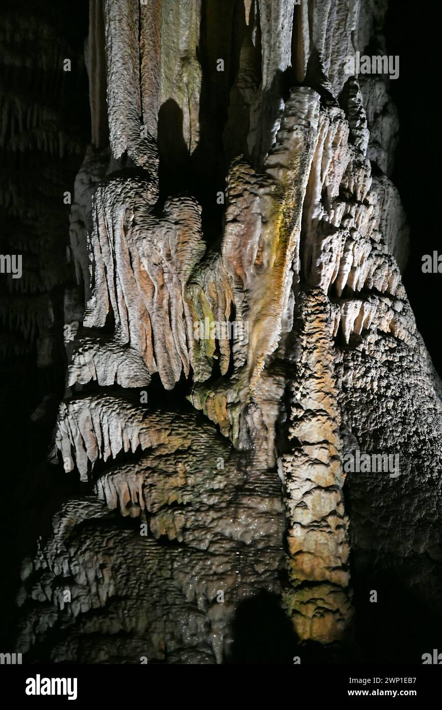 Stalactites hanging in the cave hi-res stock photography and images - Alamy
