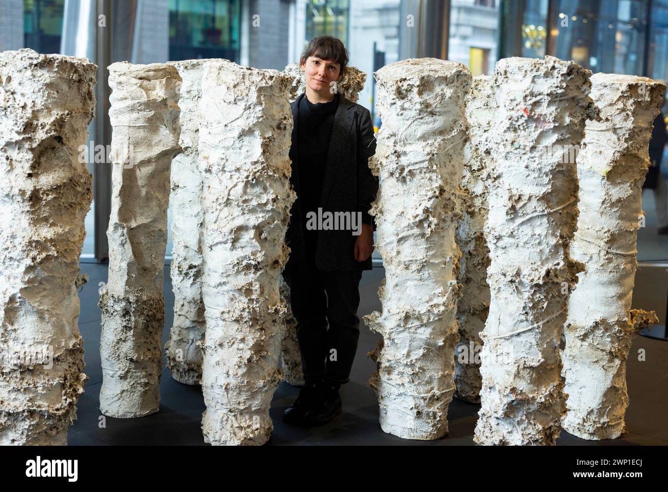 EDITORIAL USE ONLY Artist Jodie Carey at 'Beyond the Matrix', an ...