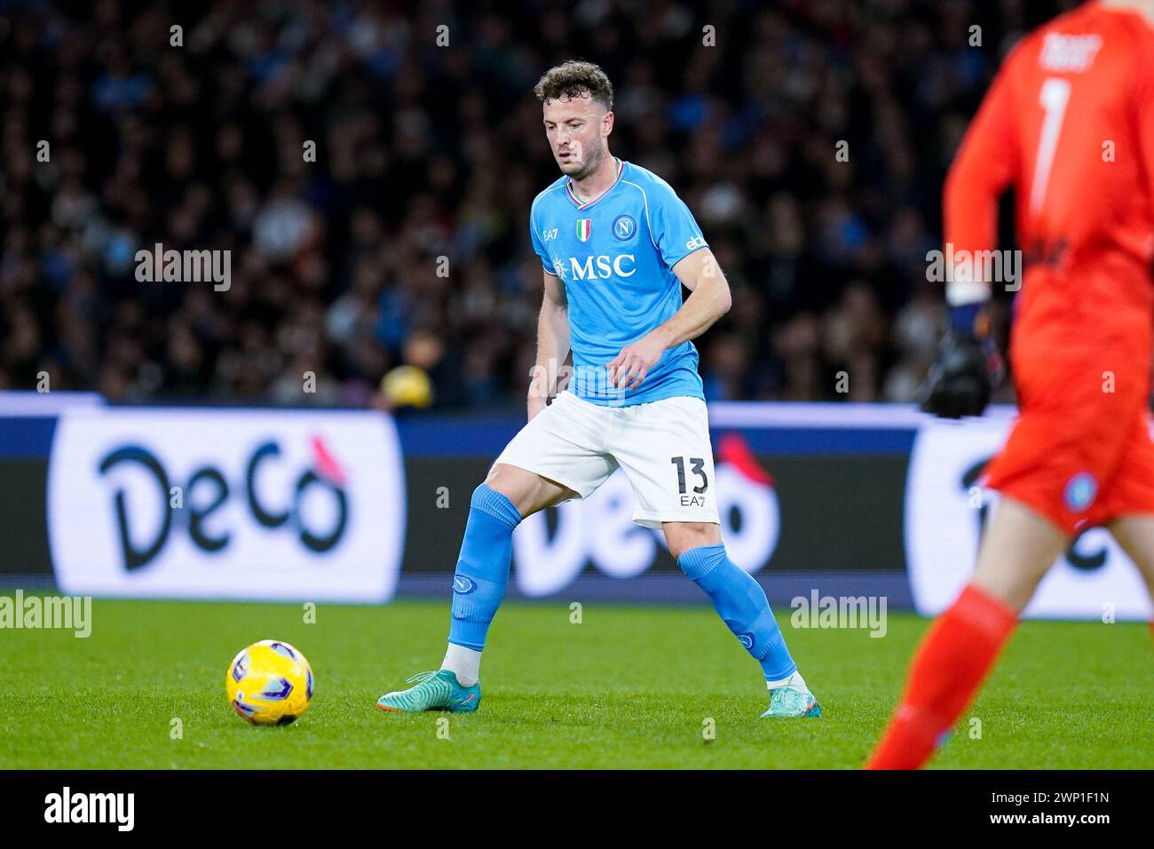Naples, Italy. 03rd Mar, 2024. Amir Rahmani of SSC Napoli during the ...