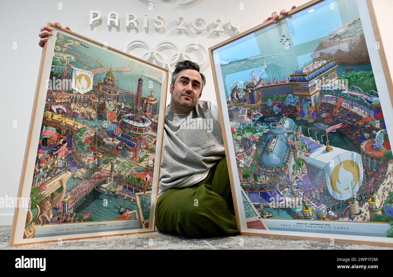 Affiche des jeux olympiques hi-res stock photography and images - Alamy