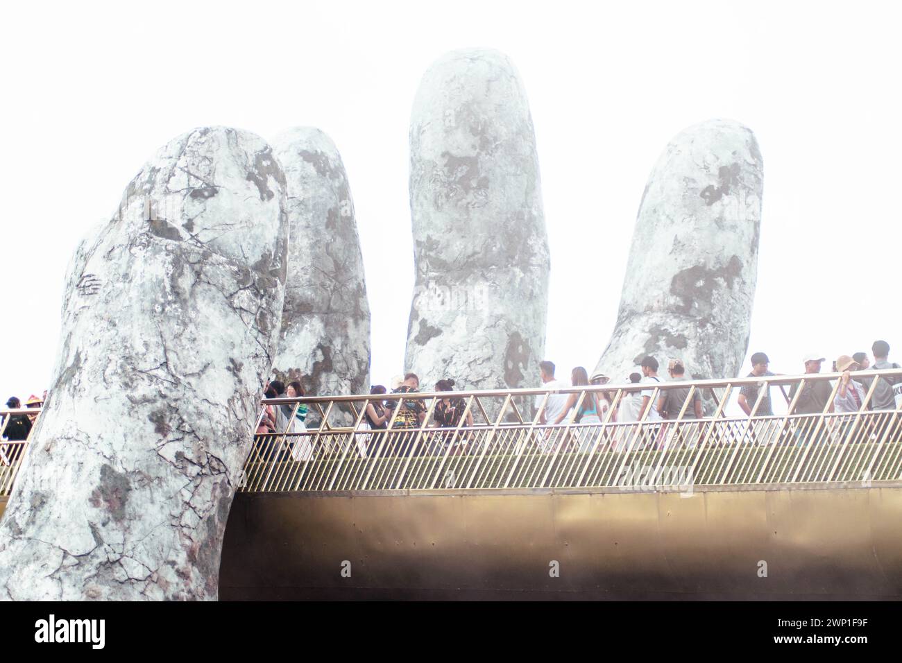 Vietnam bridge hands hi-res stock photography and images - Alamy