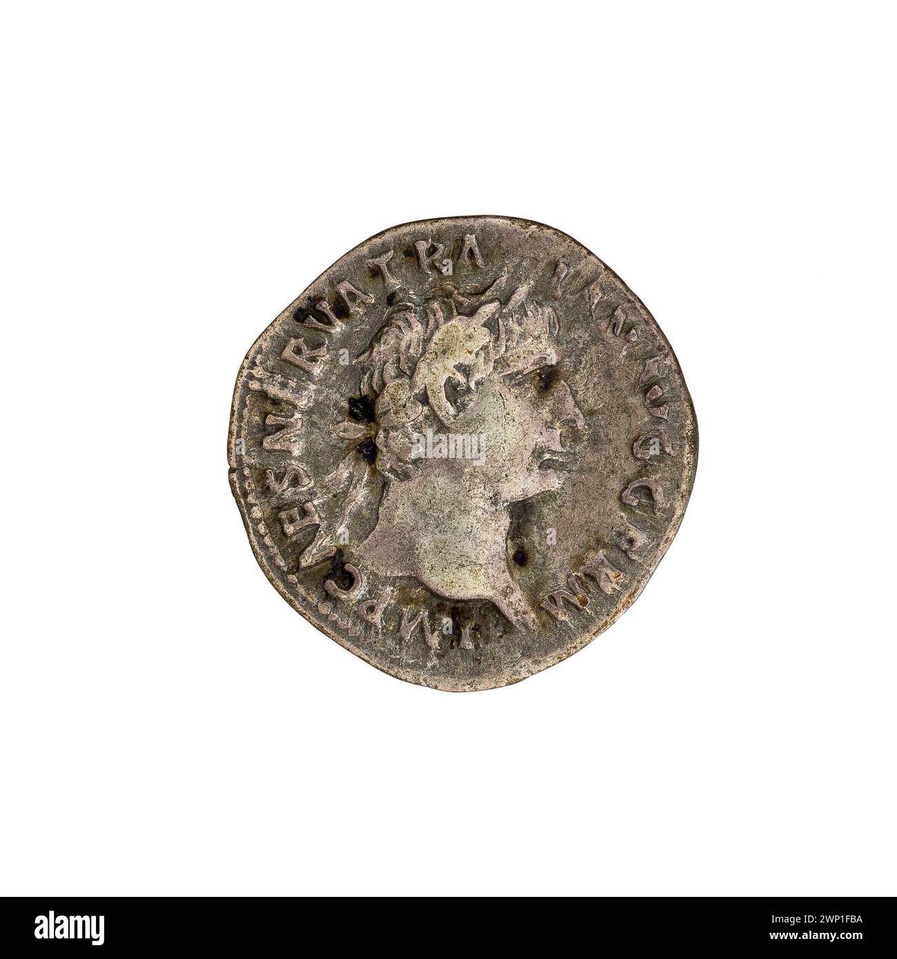This denarius from 98-99 AD shows Concordia with heads, abundance horns ...