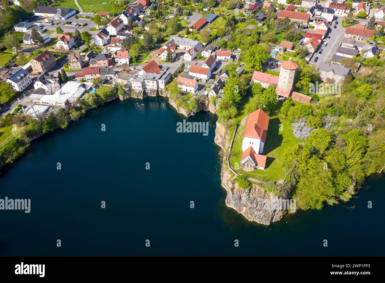 Steinbruch von oben hi-res stock photography and images - Alamy