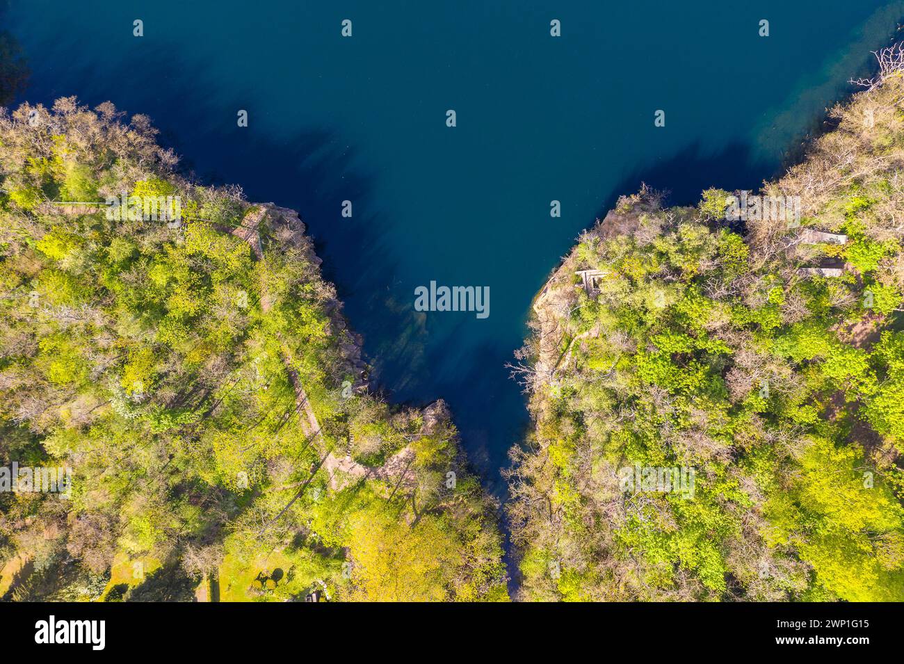 Steinbruch von oben hi-res stock photography and images - Alamy