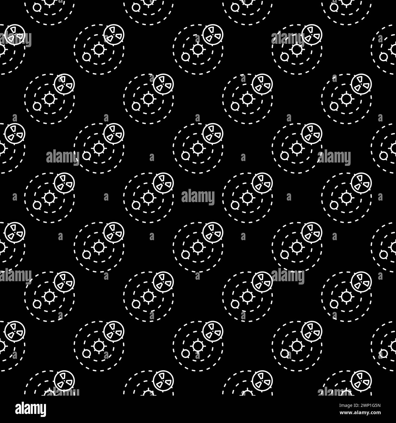 Space Based Nuclear Weapon with Earth and Sun vector concept linear ...