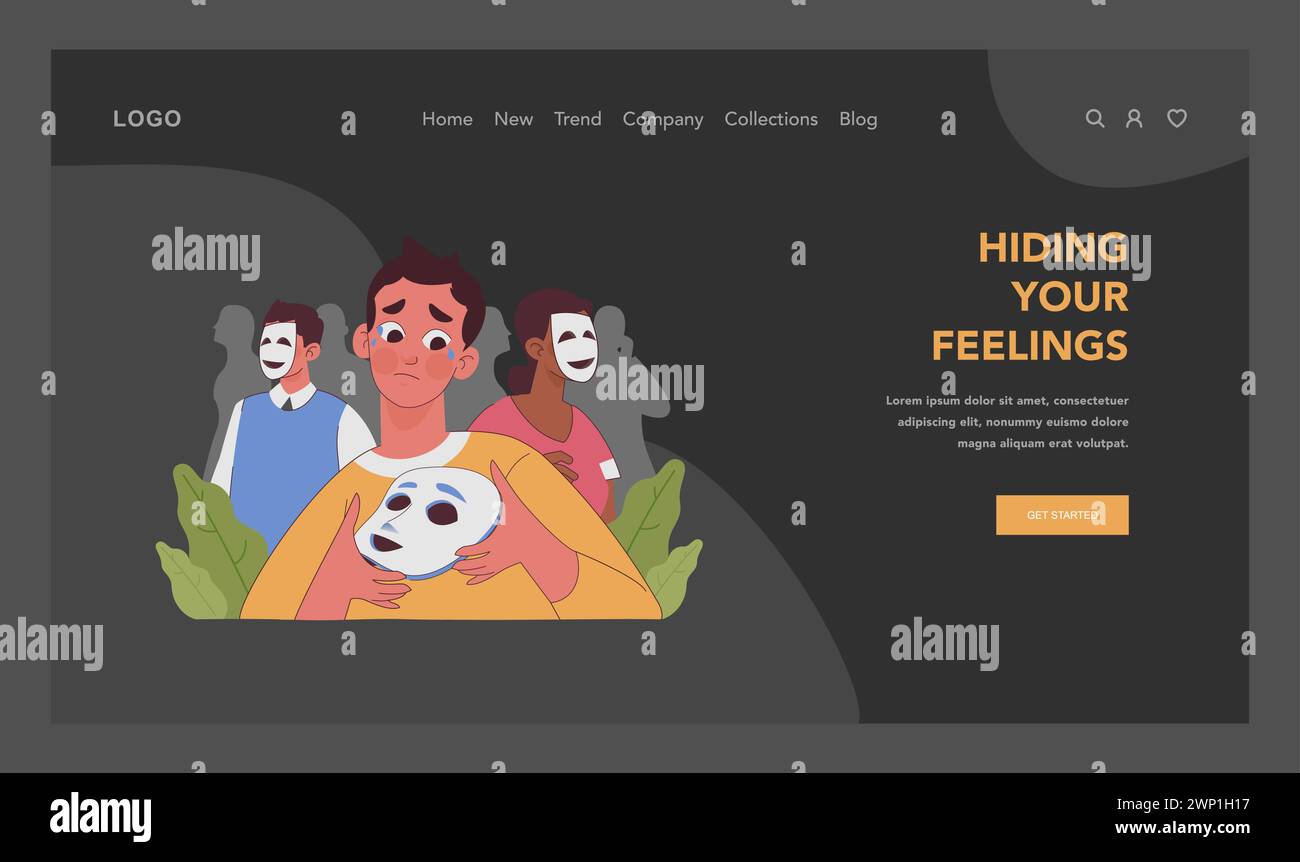 Emotional reveal Stock Vector Images - Alamy