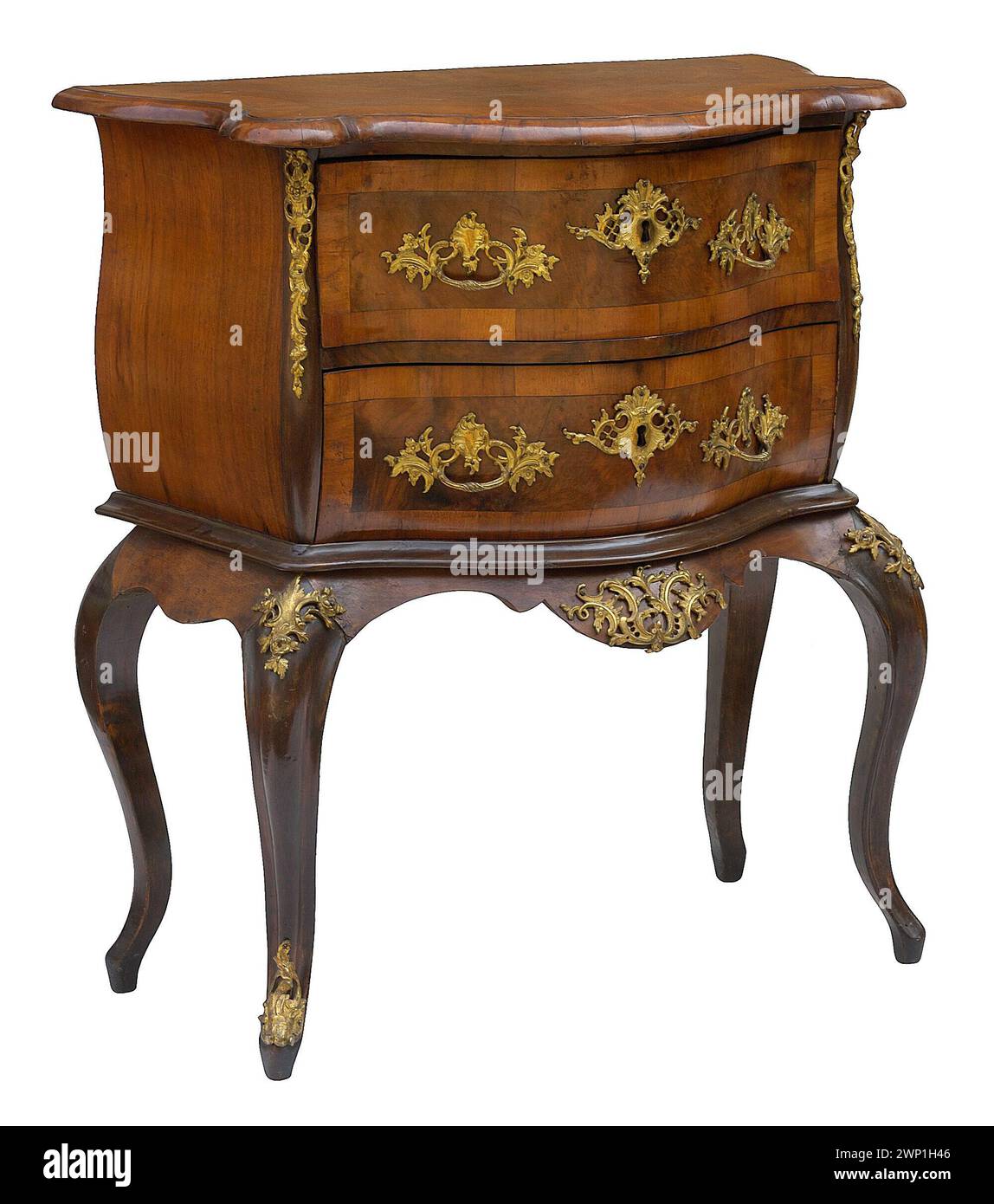 A 19th-century dresser from 1876-1900, featuring plant decorations ...