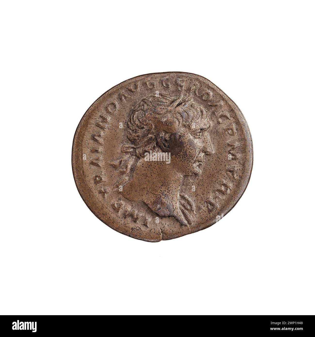 Denarius from 103-111 AD illustrating Aequitas, the personification of ...