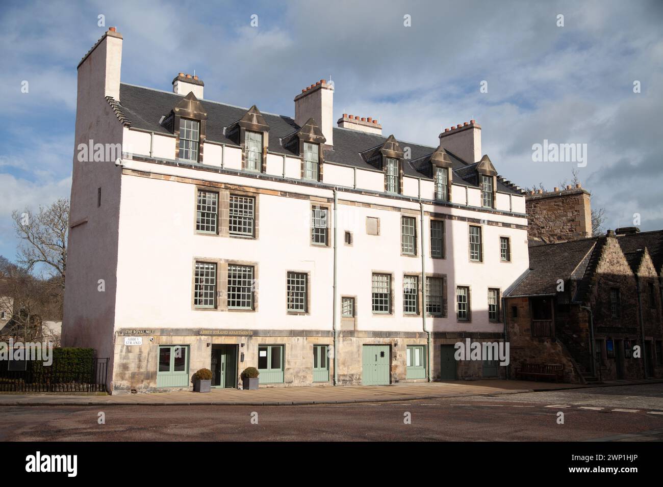 Abbey Strand Buildings today the restored buildings are used as a ...