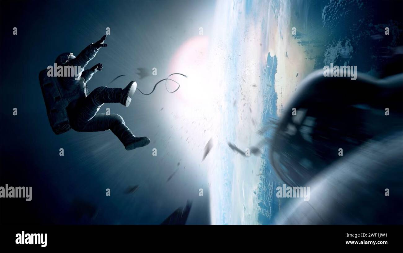 GRAVITY 2013 Warner Bros.Pictures sci-fi film Stock Photo - Alamy