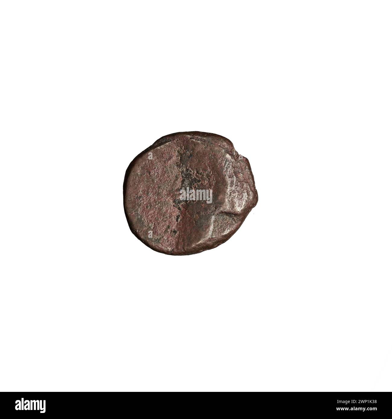 Ancient Parthian brown coin issued by King Wologezes I between 51 and ...