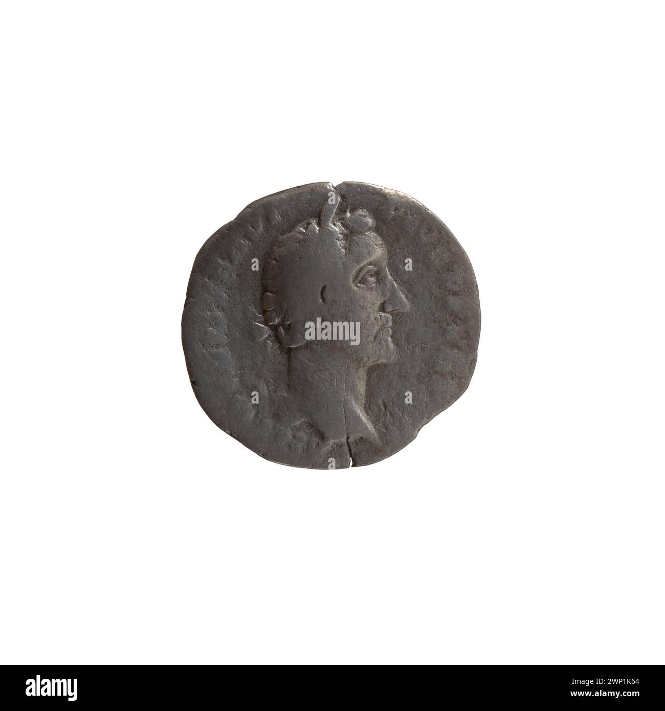 Denarius from 150-151 under Emperor Antoninus Pius, composed of silver ...