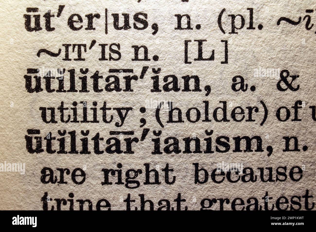 Utilitarianism hi-res stock photography and images - Alamy