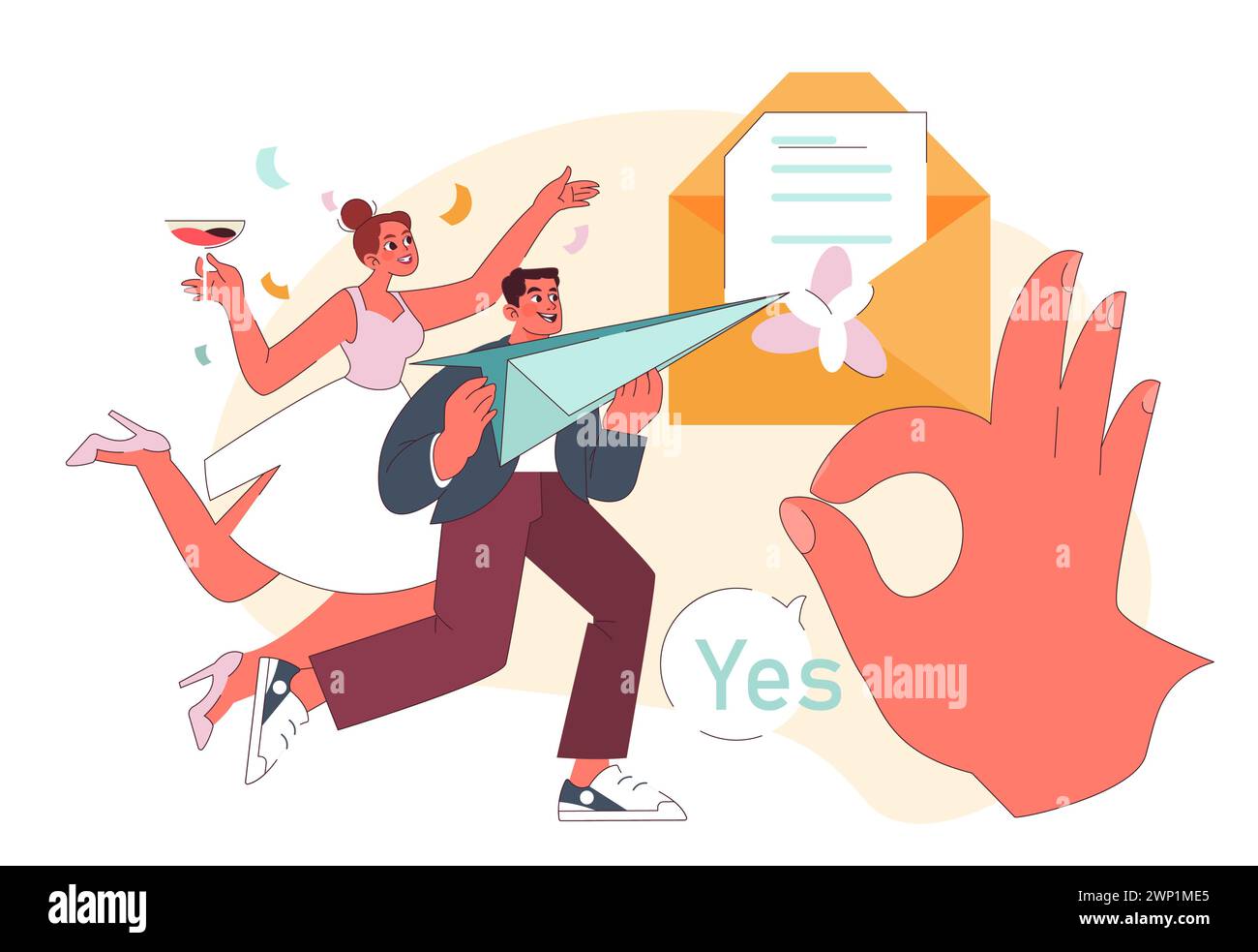 Acceptance ceremony Stock Vector Images - Alamy