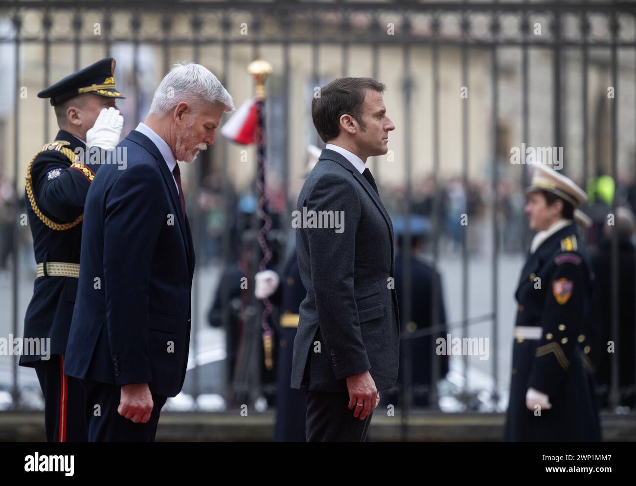 Prague, Czech Republic. 05th Mar, 2024. Czech President Petr Pavel ...