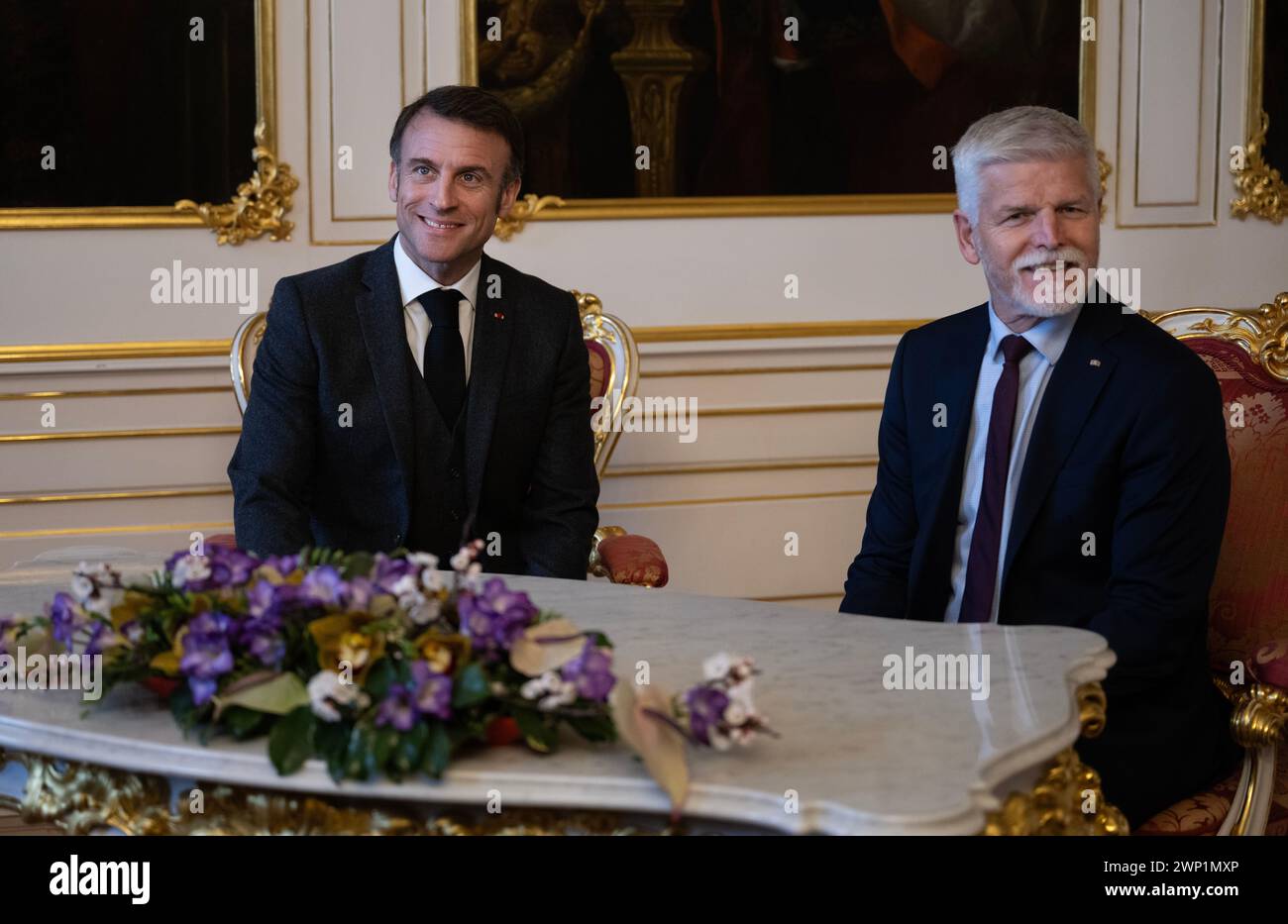Prague, Czech Republic. 05th Mar, 2024. Czech President Petr Pavel ...