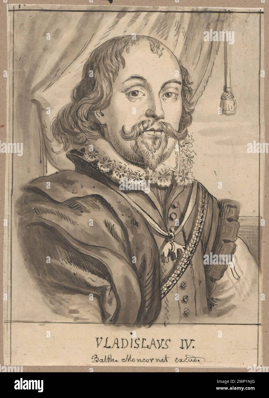 Portrait in the oval of the king of the IV vase, according to the ...