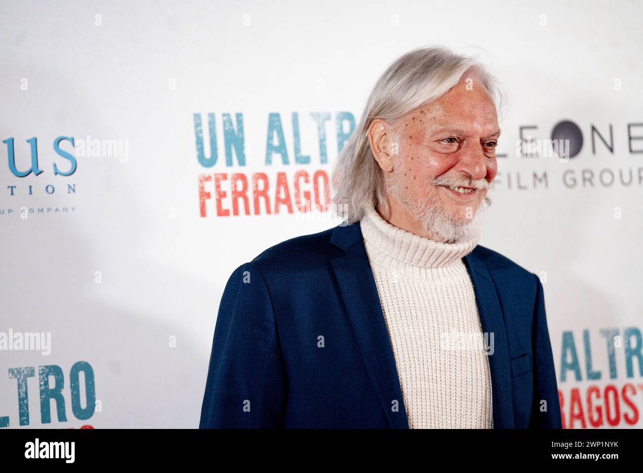 ROME, ITALY - MARCH 04: Gigio Alberti attends the premiere for the ...