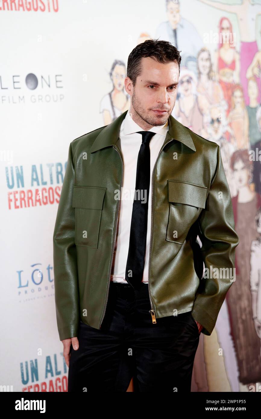 ROME, ITALY - MARCH 04: Lorenzo Balducci attends the premiere for the ...