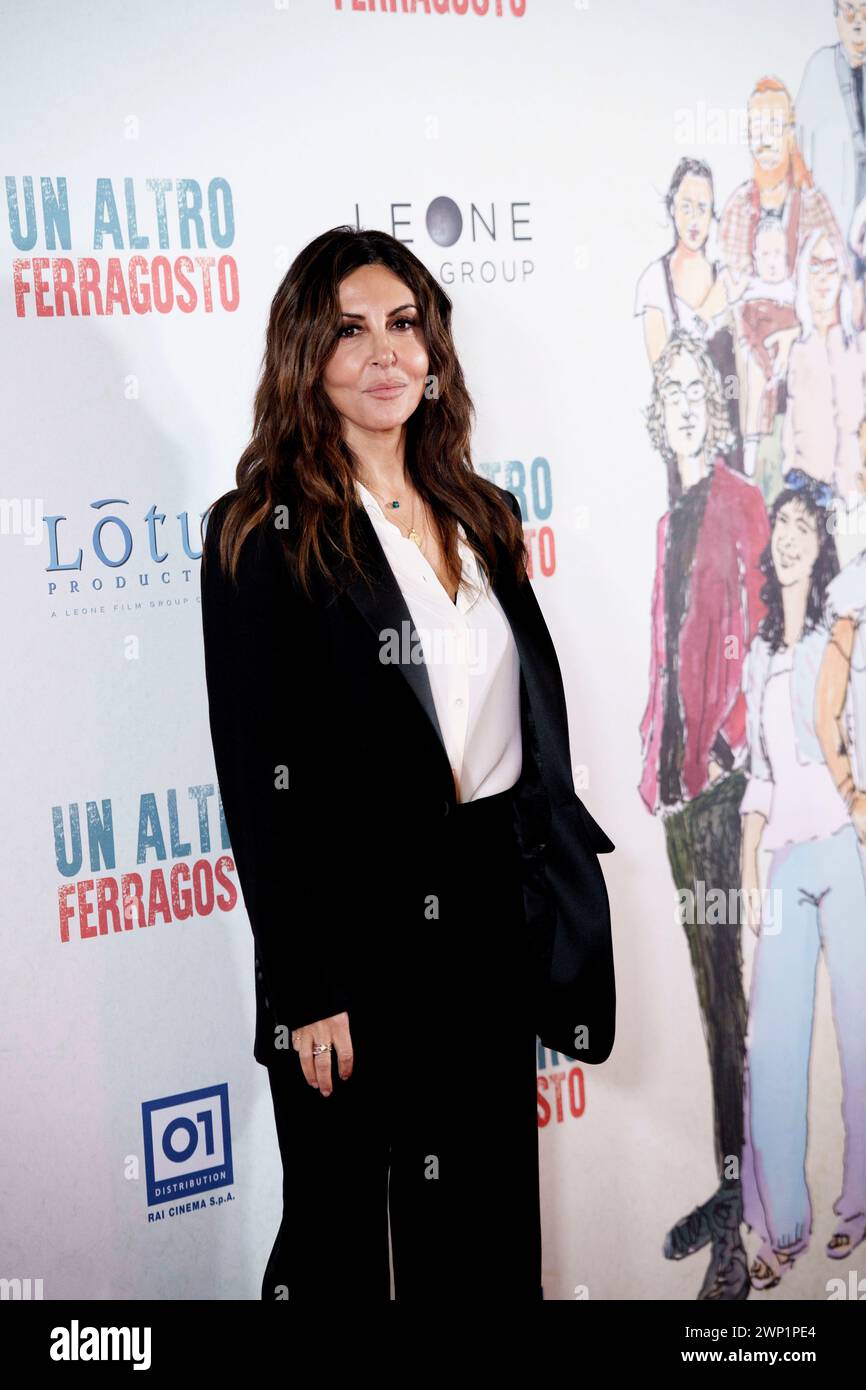 ROME, ITALY - MARCH 04: Sabrina Ferilli attends the premiere for the ...