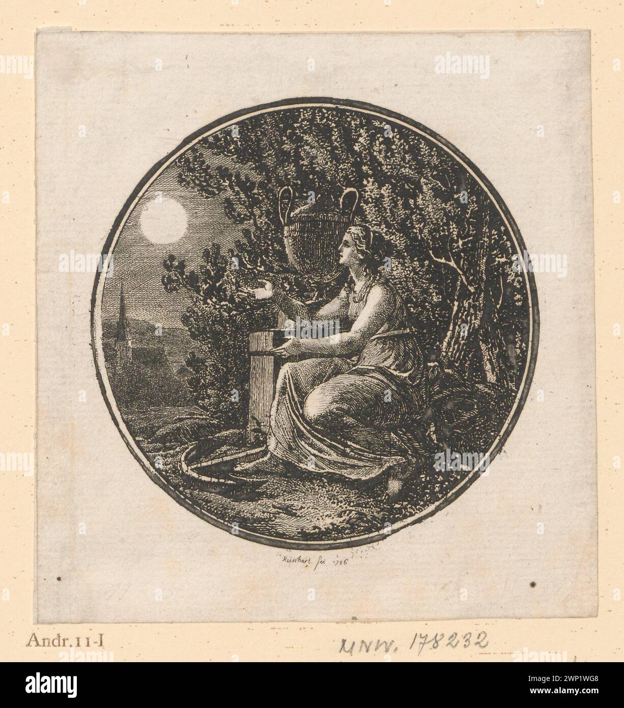Hope; Reinhart, Johann Christian (1761-1847); 1786 (1786-00-00-1786-00 ...
