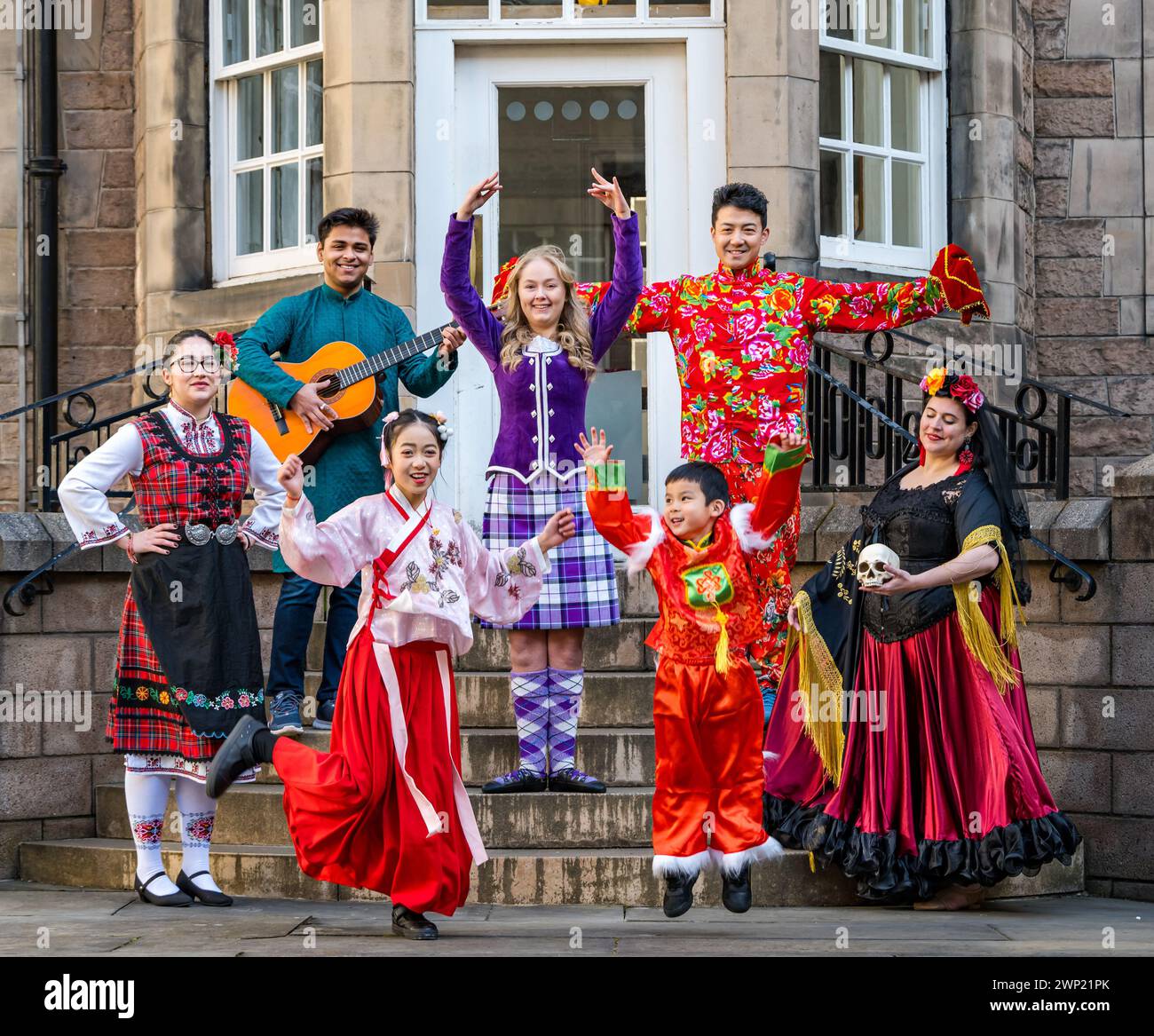 Paterson’s Land, Edinburgh, Scotland, UK, 05 March 2024. Pomegranates ...