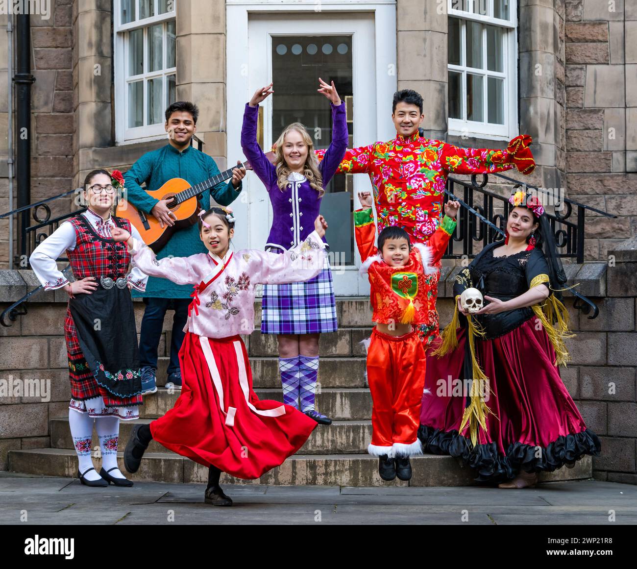 Paterson’s Land, Edinburgh, Scotland, UK, 05 March 2024. Pomegranates ...