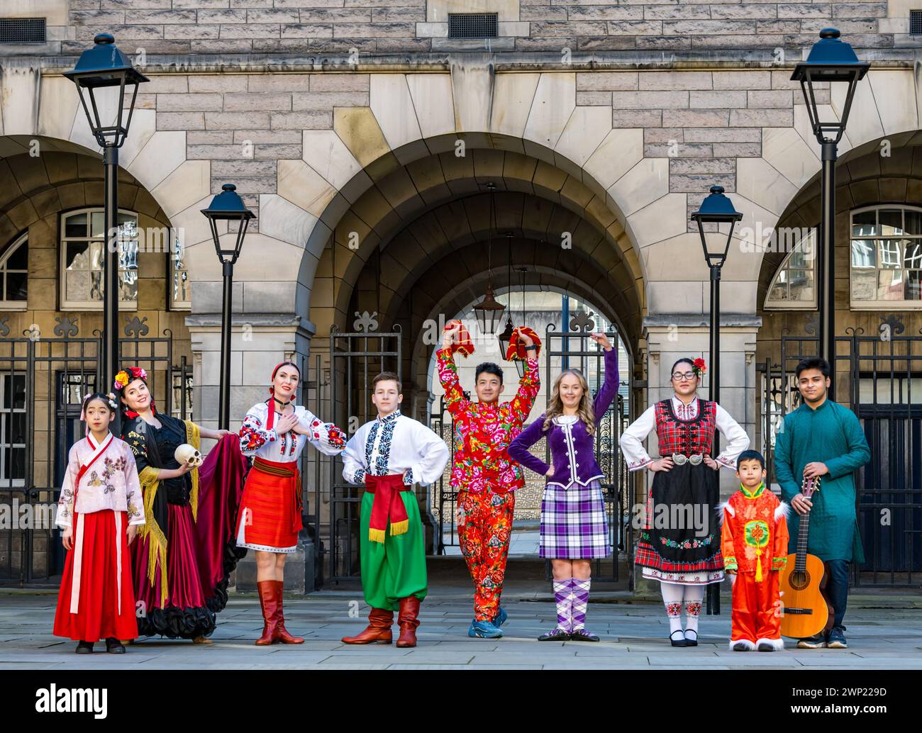 Paterson’s Land, Edinburgh, Scotland, UK, 05 March 2024. Pomegranates ...