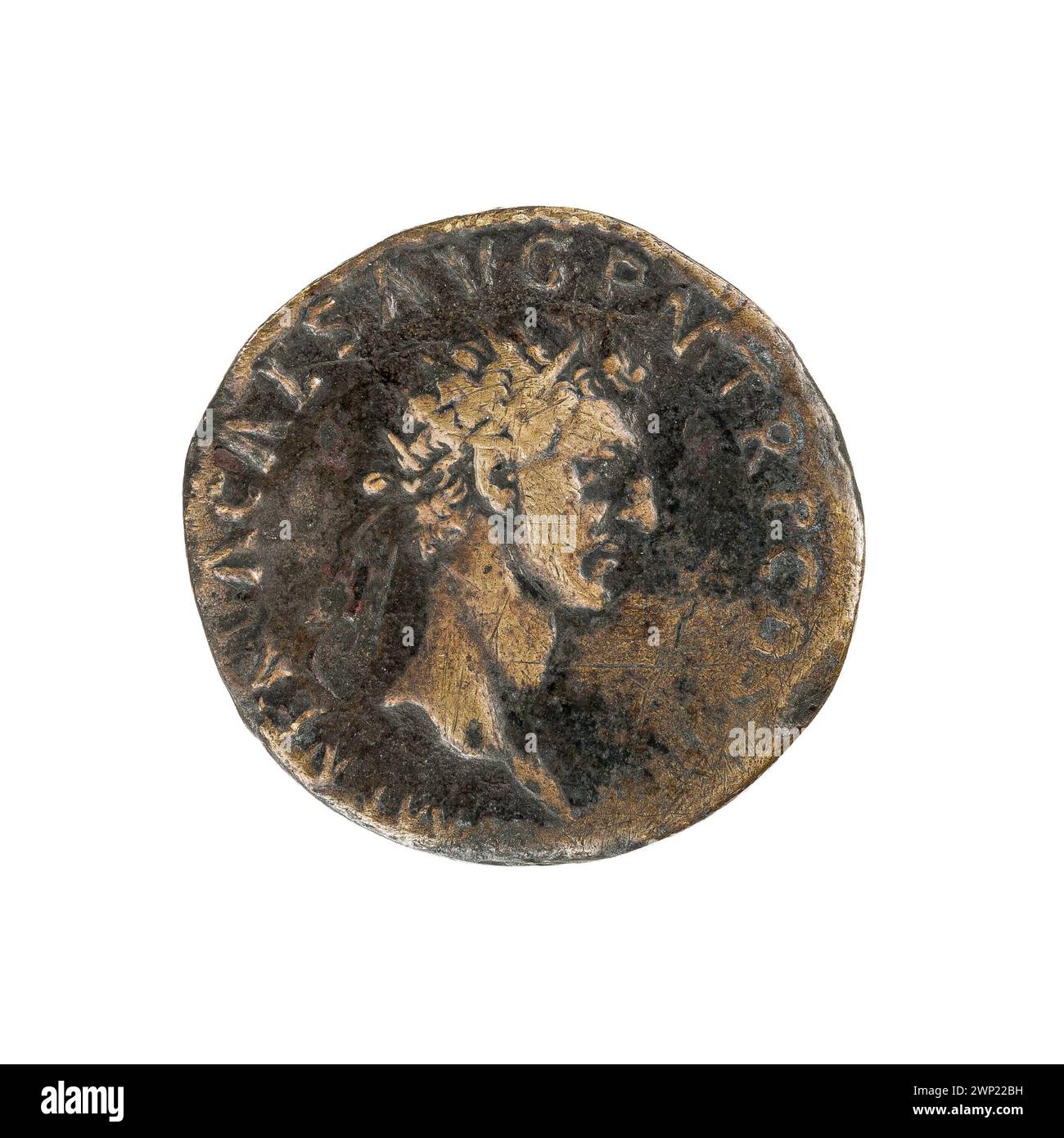 Roman coin minted in Cut Out Stock Images & Pictures - Alamy