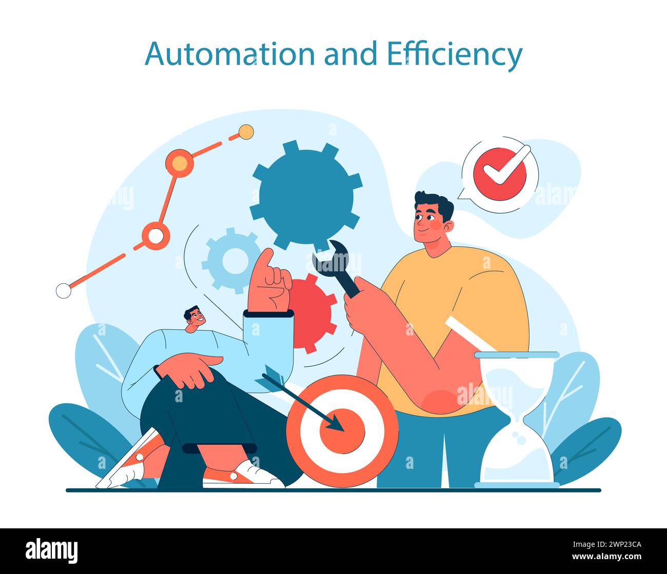 Optimizing Workflow With Automation A Vibrant Portrayal Of Efficiency