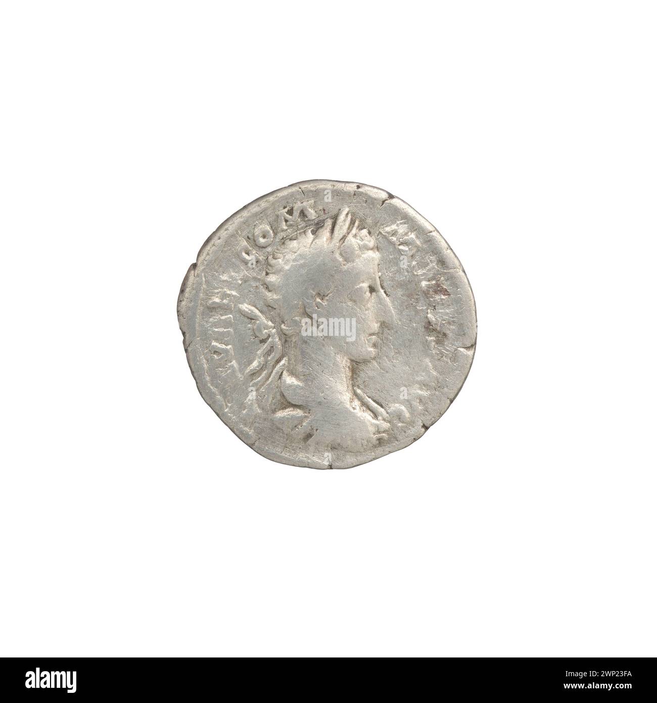 Denarius minted during the co-reign of Marcus Aurelius and Commodus ...