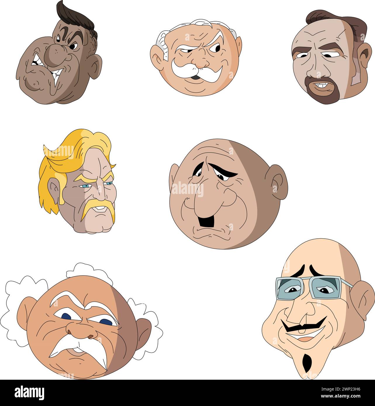 2d cartoon animation, cartoon character for your videos Stock Vector ...