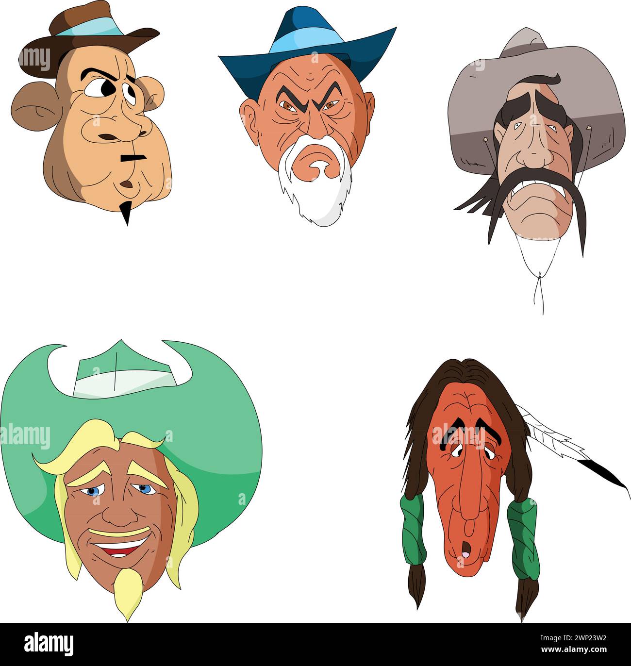 2d cartoon animation, cartoon character for your videos Stock Vector ...