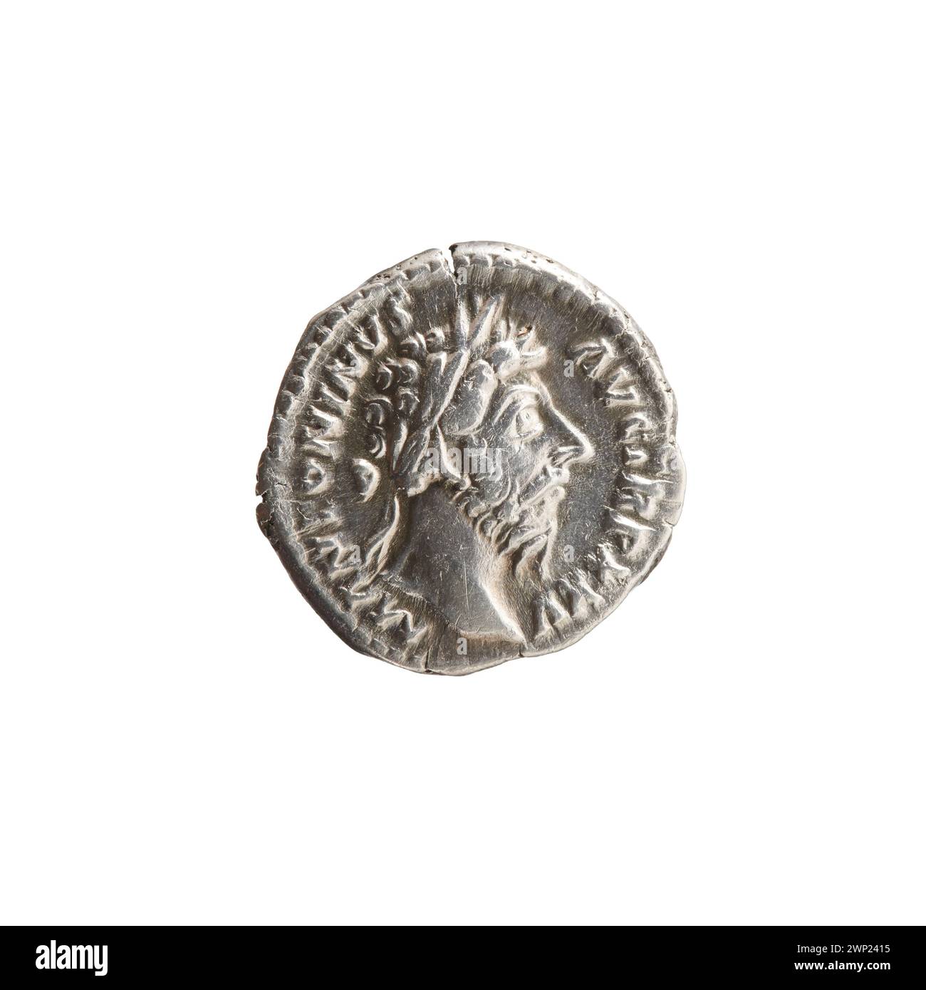 Denarius of Emperor Marcus Aurelius minted 170-171, featuring his ...