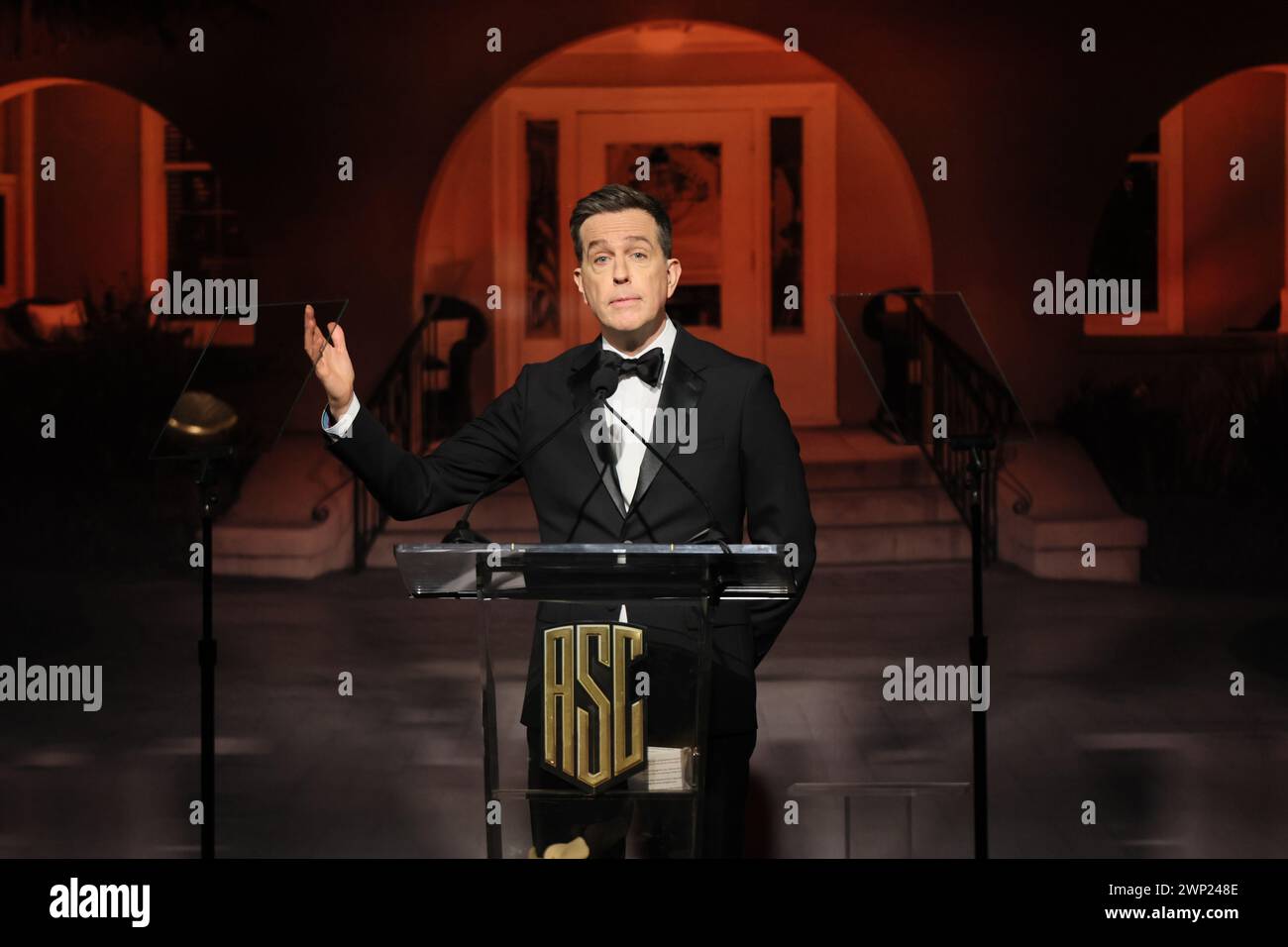 Ed Helms hosts tthe 38th annual ASC Awards, The American Society of ...