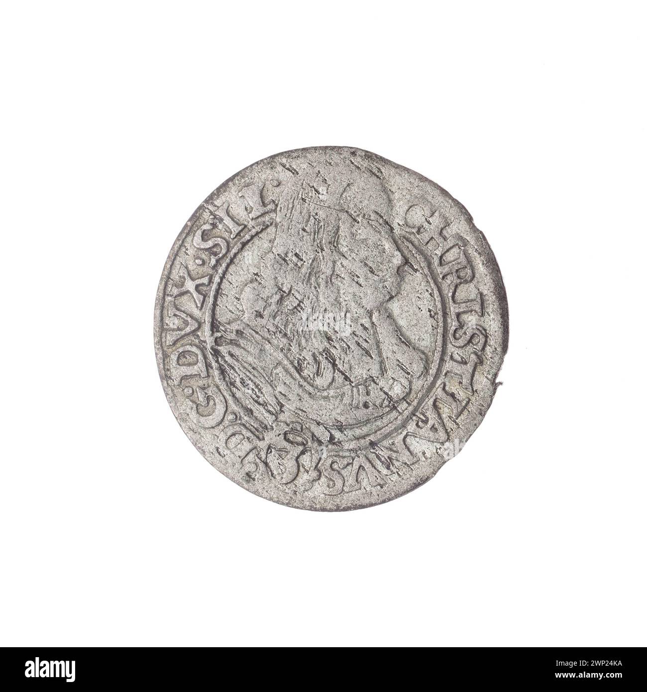 The 1668 3 Krajcary coin shows Christian, Prince of Brzesko-Legnicki ...