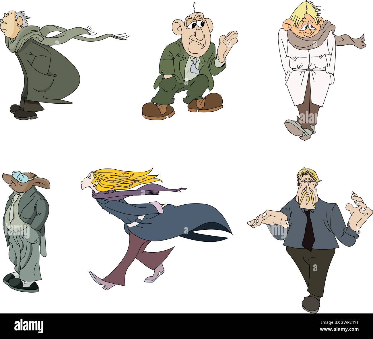 2d cartoon animation character videos Stock Vector Images - Alamy