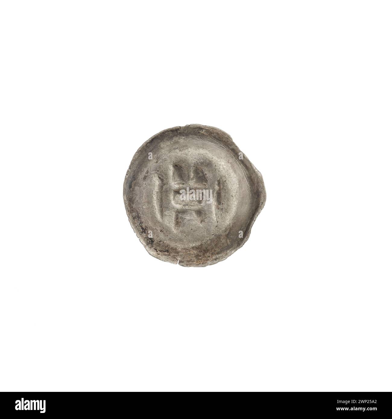 A denar brakteat coin produced between circa 1327/1328 and 1337/1338 ...
