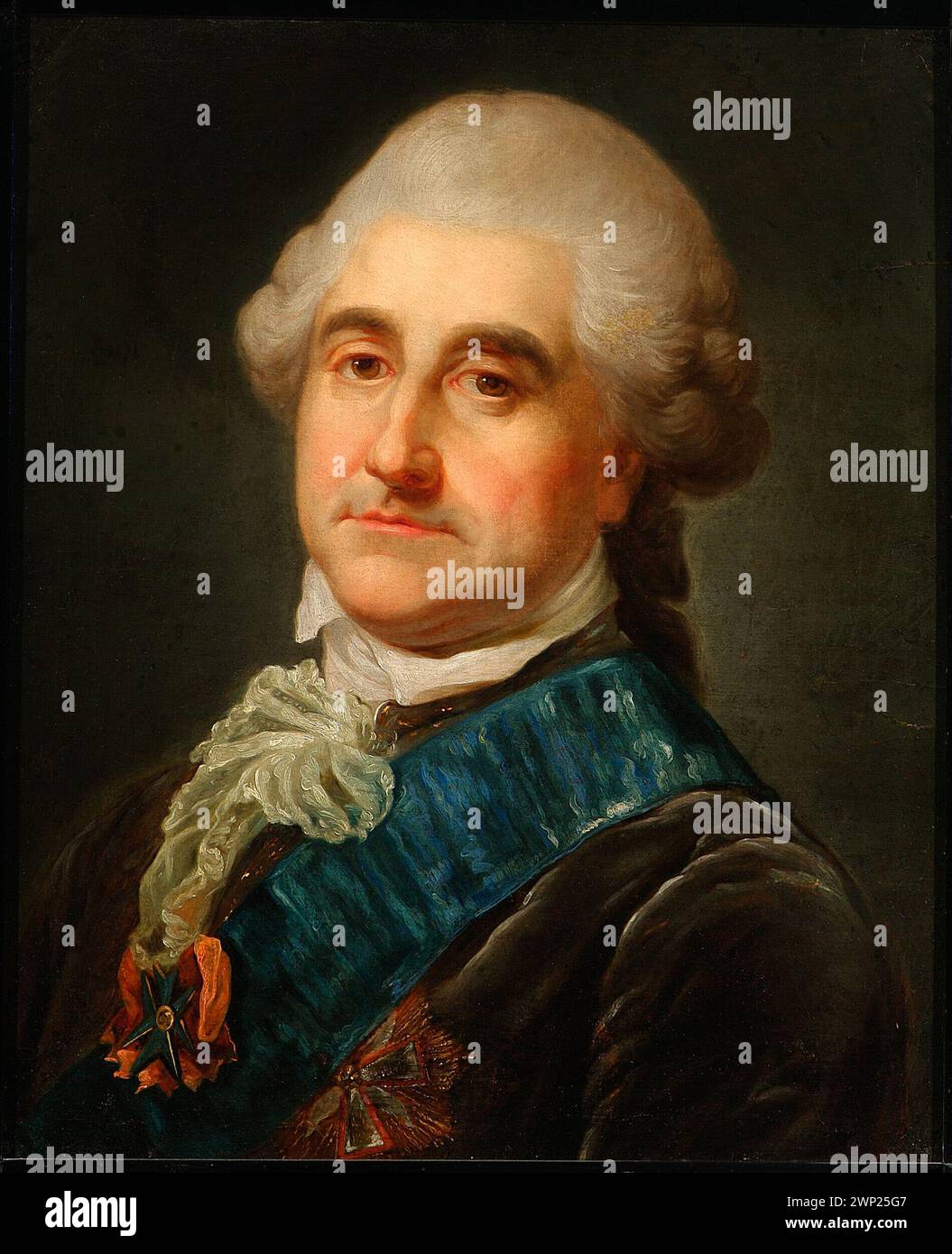 Stanislaw august poniatowski krol polski 1732 1798 ikonogr hi-res stock ...