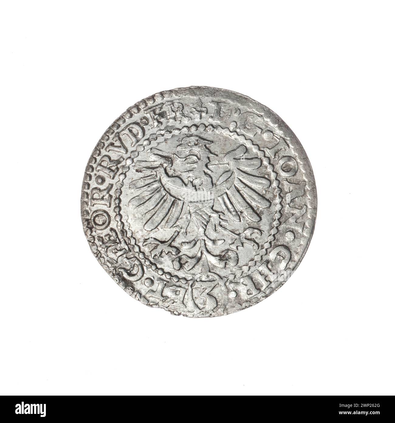 This 1605 coin depicts Jan Christian, Prince of Brzeg, and Jerzy Rudolf ...