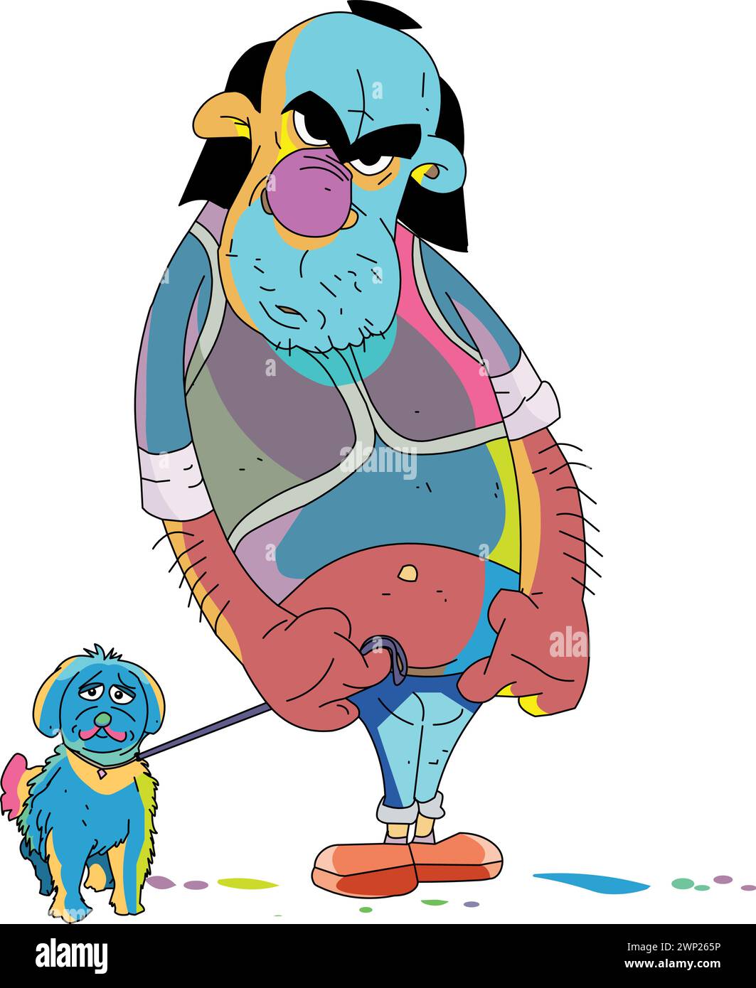 Man dog game Stock Vector Images - Alamy