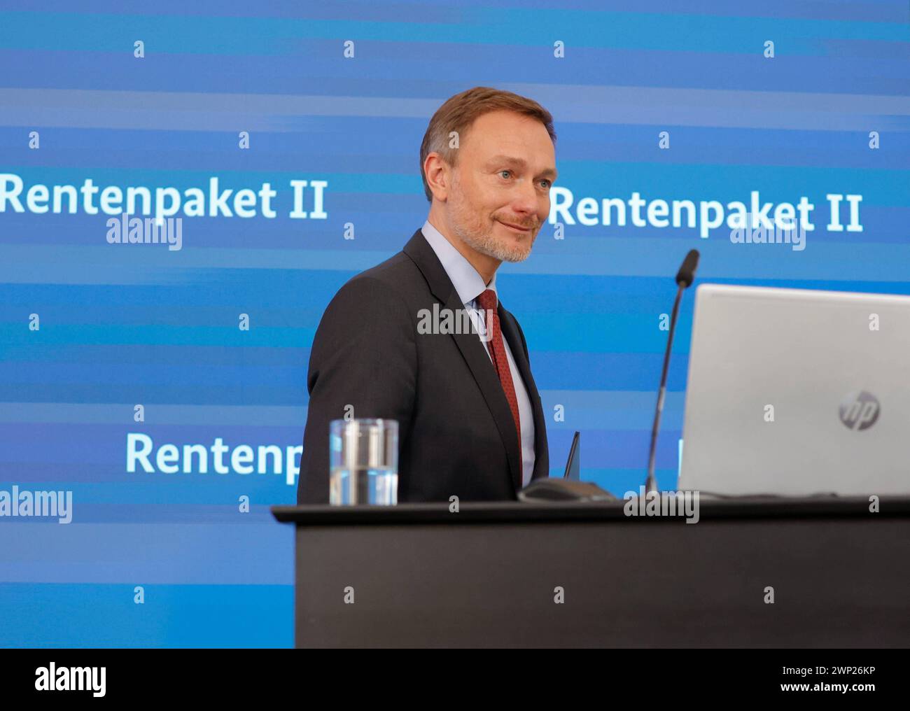 Bundesfinanzminister Christian Lindner, Deutschland, Berlin, BMAS ...