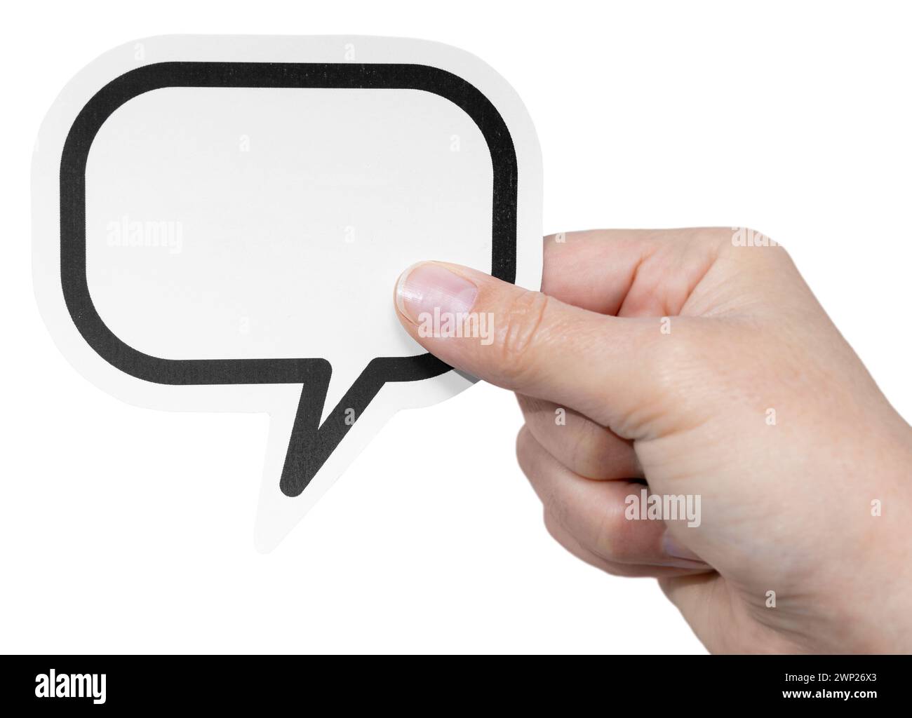 Hand holding template mockup hi-res stock photography and images - Alamy